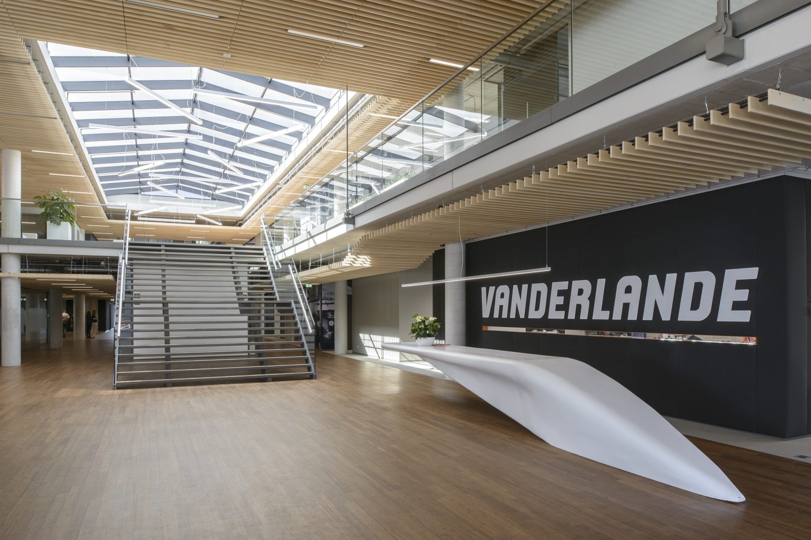 Interieurontwerp hoofdkantoor Vanderlande, Veghel - LA Architecten